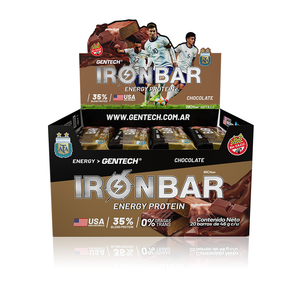IRON BAR AFA - La Barra Proteica de Gentech